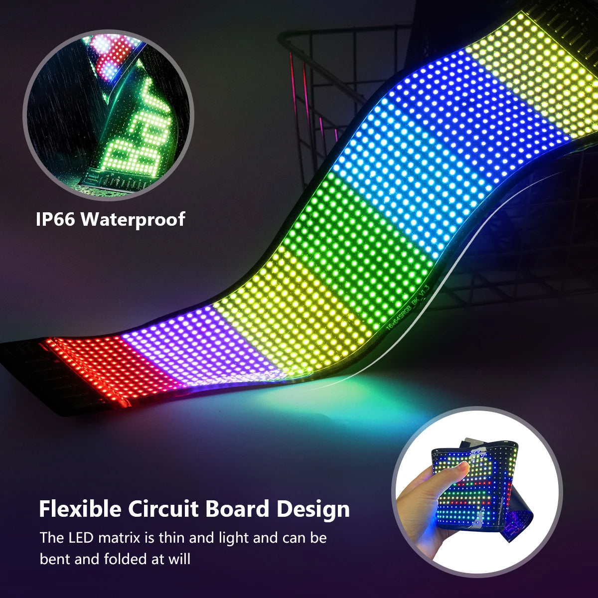 Flexible Car LED Panel – Lila Lavender